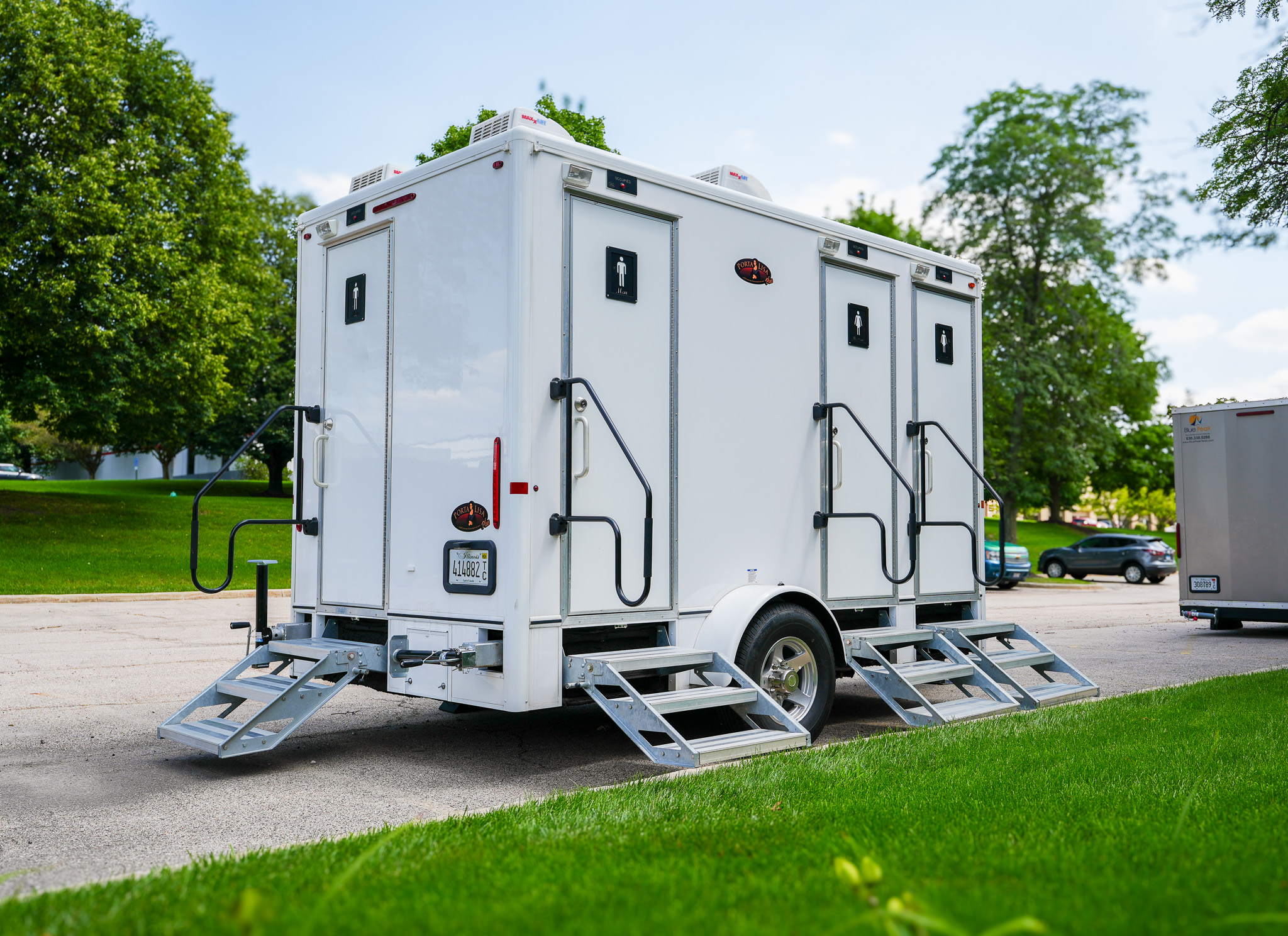 Restroom Trailer Rental serving Chicagoland, the Midwest, Beyond
